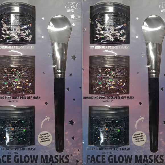 Vivo | Skincare | Vivo Per Lei Allure Face Glow Mask Set Of 2 Pack ...